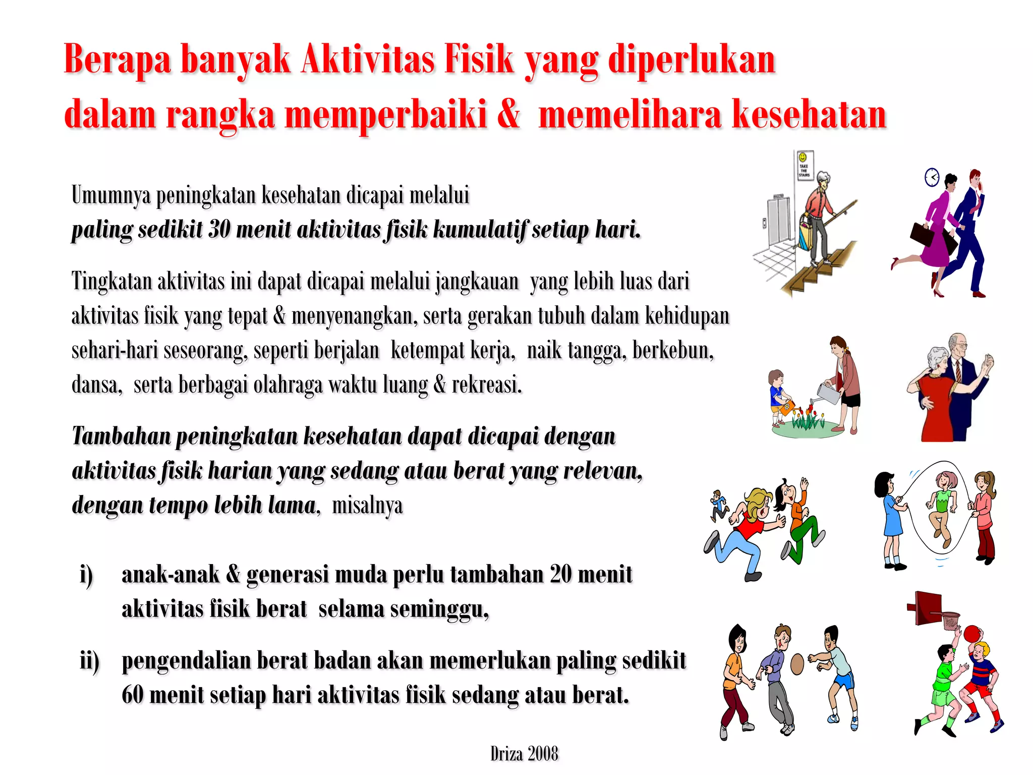 Manfaat aktivitas fisik dan olahraga untuk kesehatan 1 | PDF
