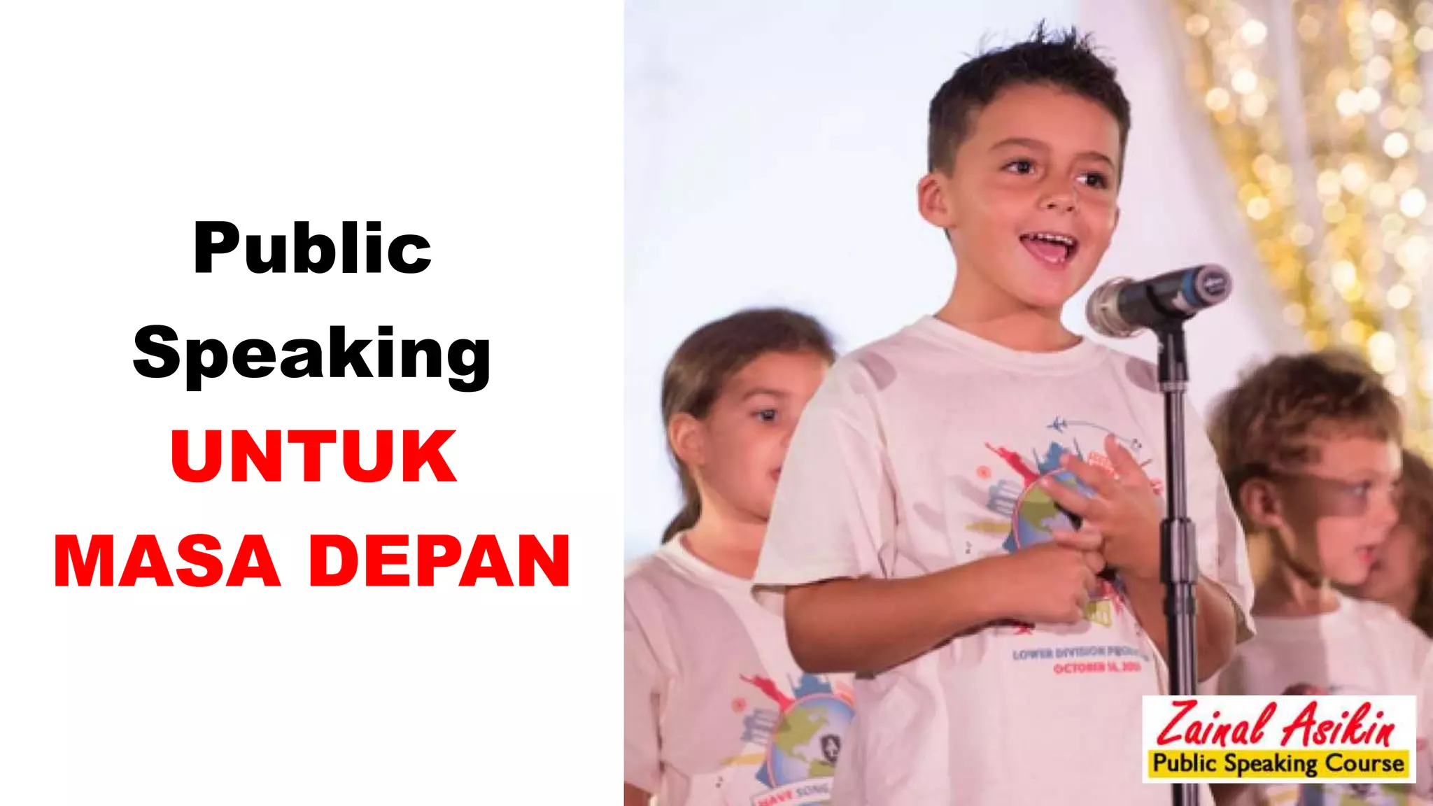 Manfaat belajar public speaking | PPTX