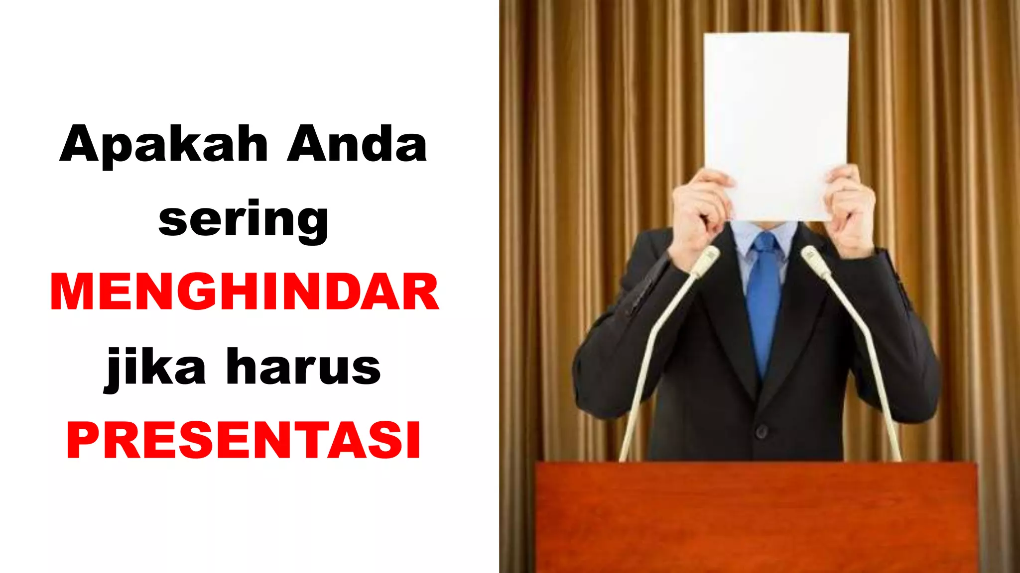 Manfaat belajar public speaking | PPTX