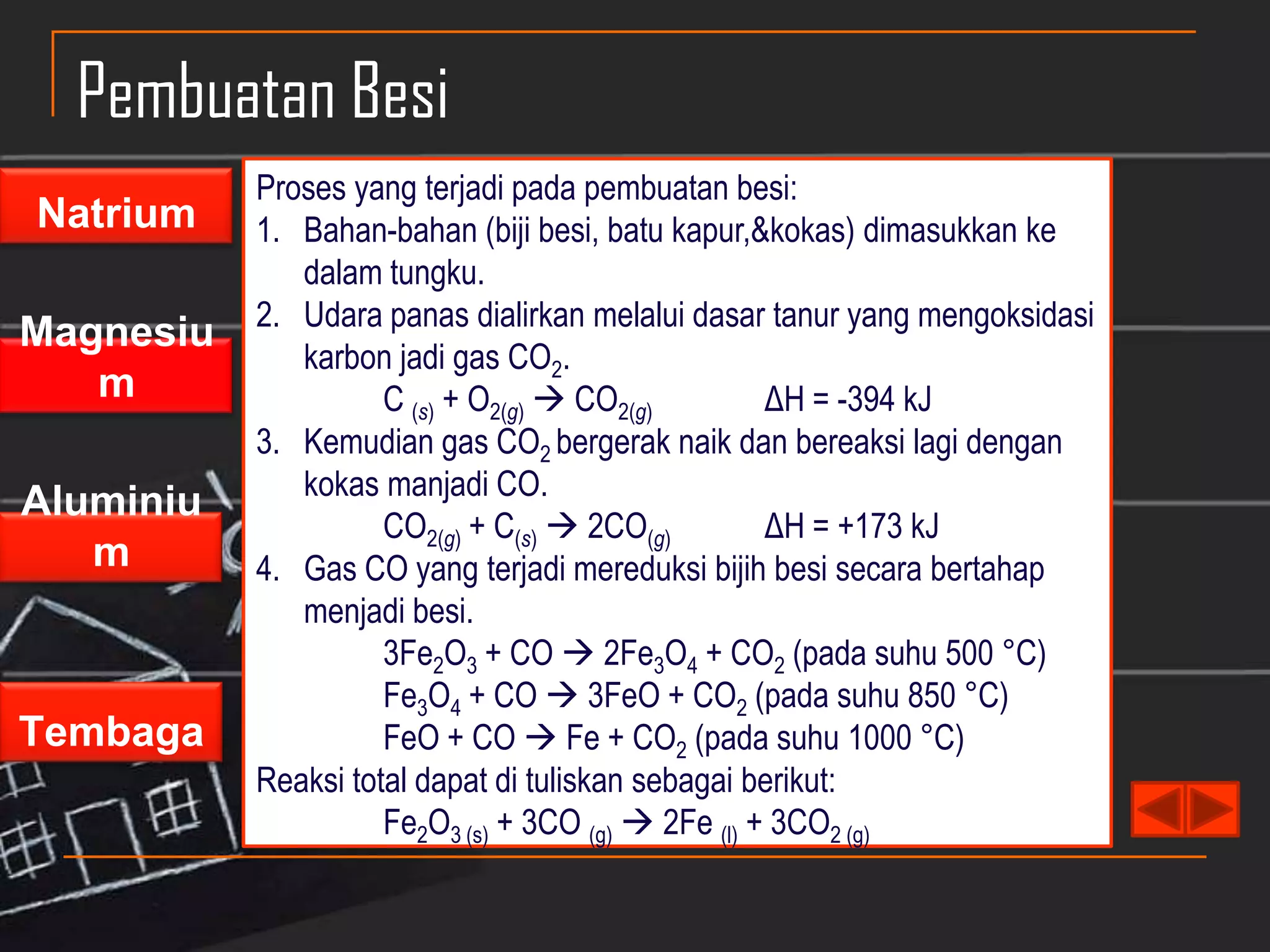 Manfaat berbagai unsur logam dan senyawanya | PPTX