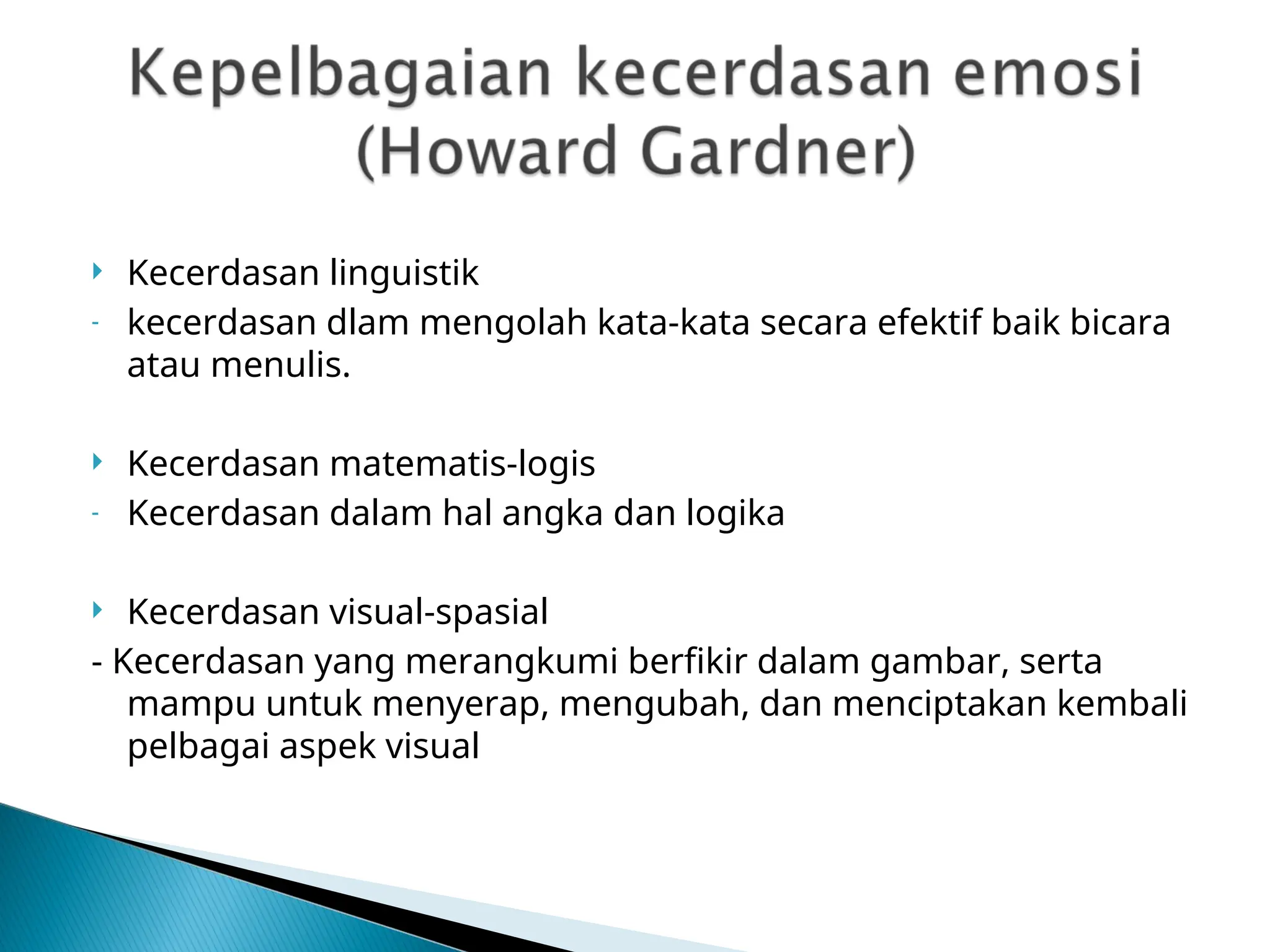 Manfaat dan Ciri Kecerdasan Emosional.ppt