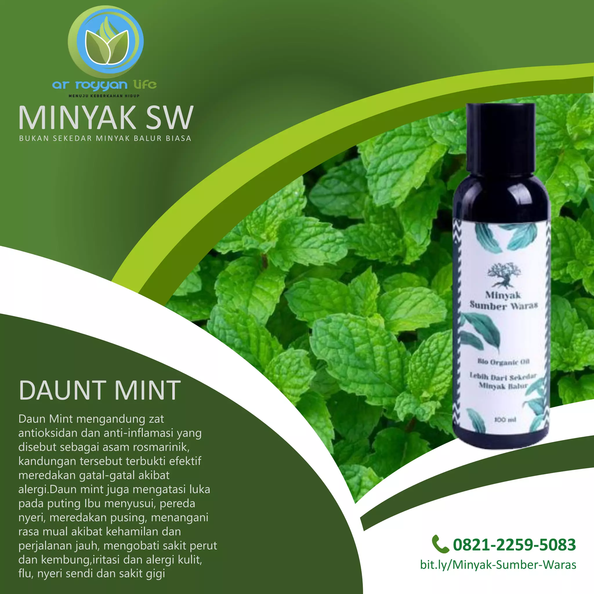 Manfaat daun mint pada minyak sw sumber waras | PDF