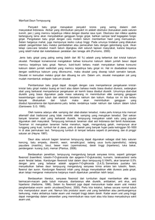 Manfaat daun tempuyung | DOCX