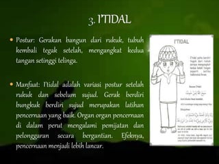 Manfaat gerakan sholat | PPTX