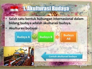 Hubungan Internasional dalam Bidang Budaya | PPTX