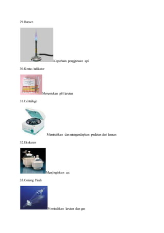 Manfaat ilmu kimia dalam berbagai bidang kehidupan | DOCX