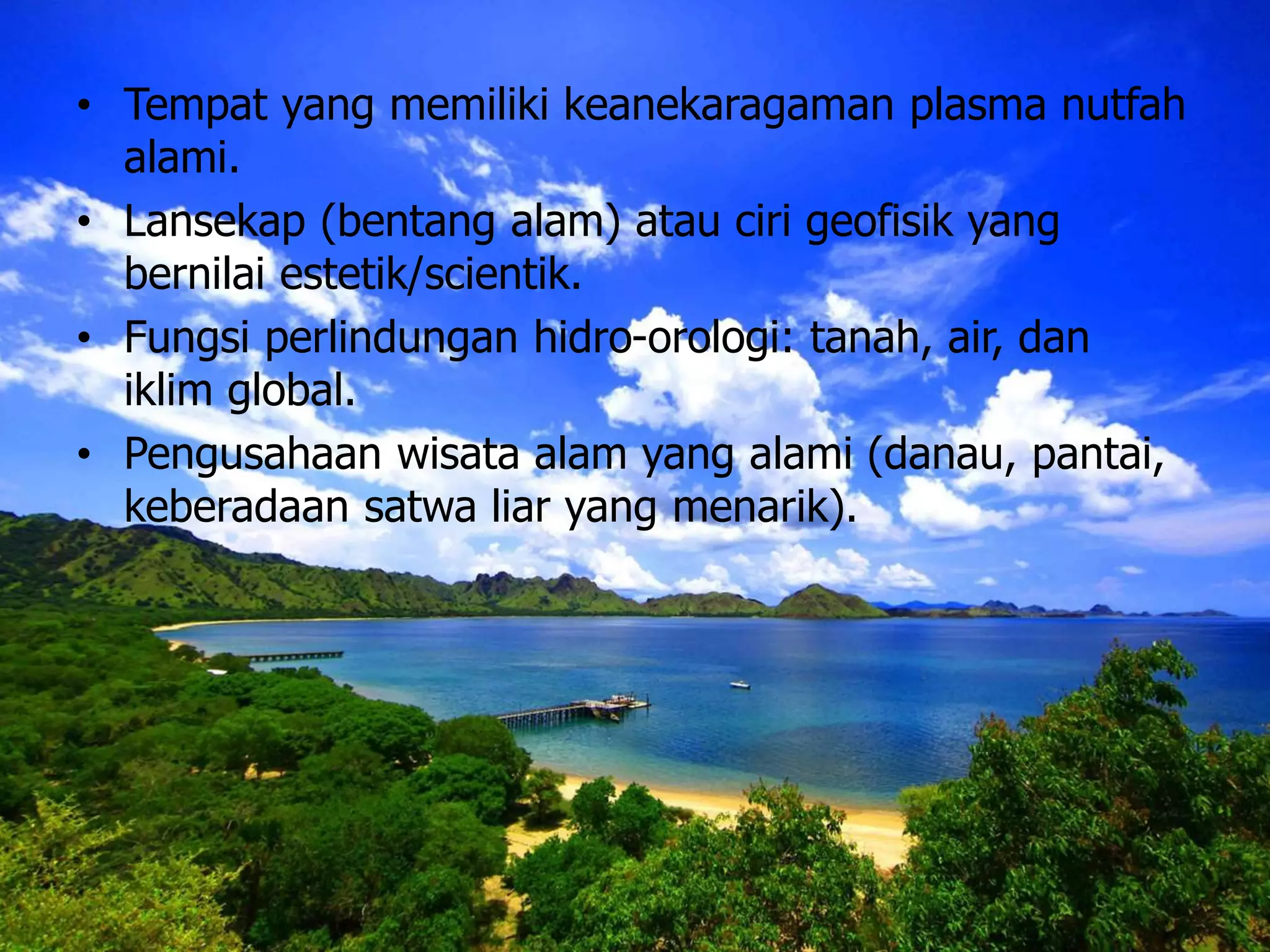 Manfaat keanekaragaman hayati dan konservasi (geografi) | PPTX