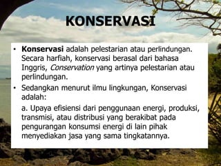 Manfaat keanekaragaman hayati dan konservasi (geografi) | PPTX