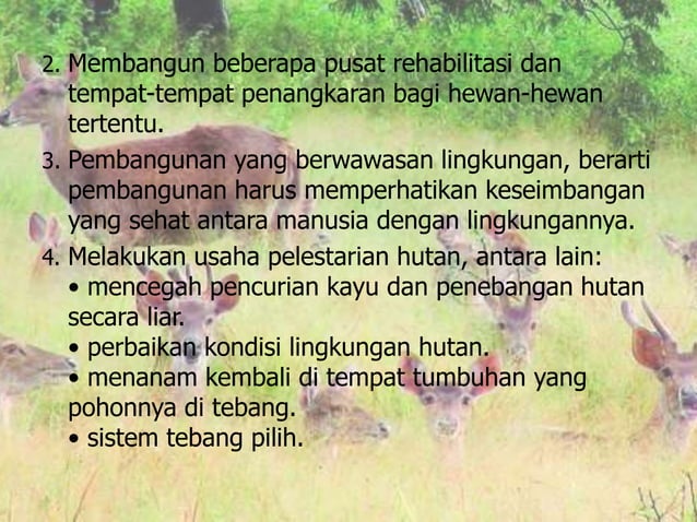 Manfaat keanekaragaman hayati dan konservasi (geografi) | PPTX