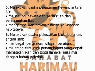 Manfaat keanekaragaman hayati dan konservasi (geografi) | PPTX