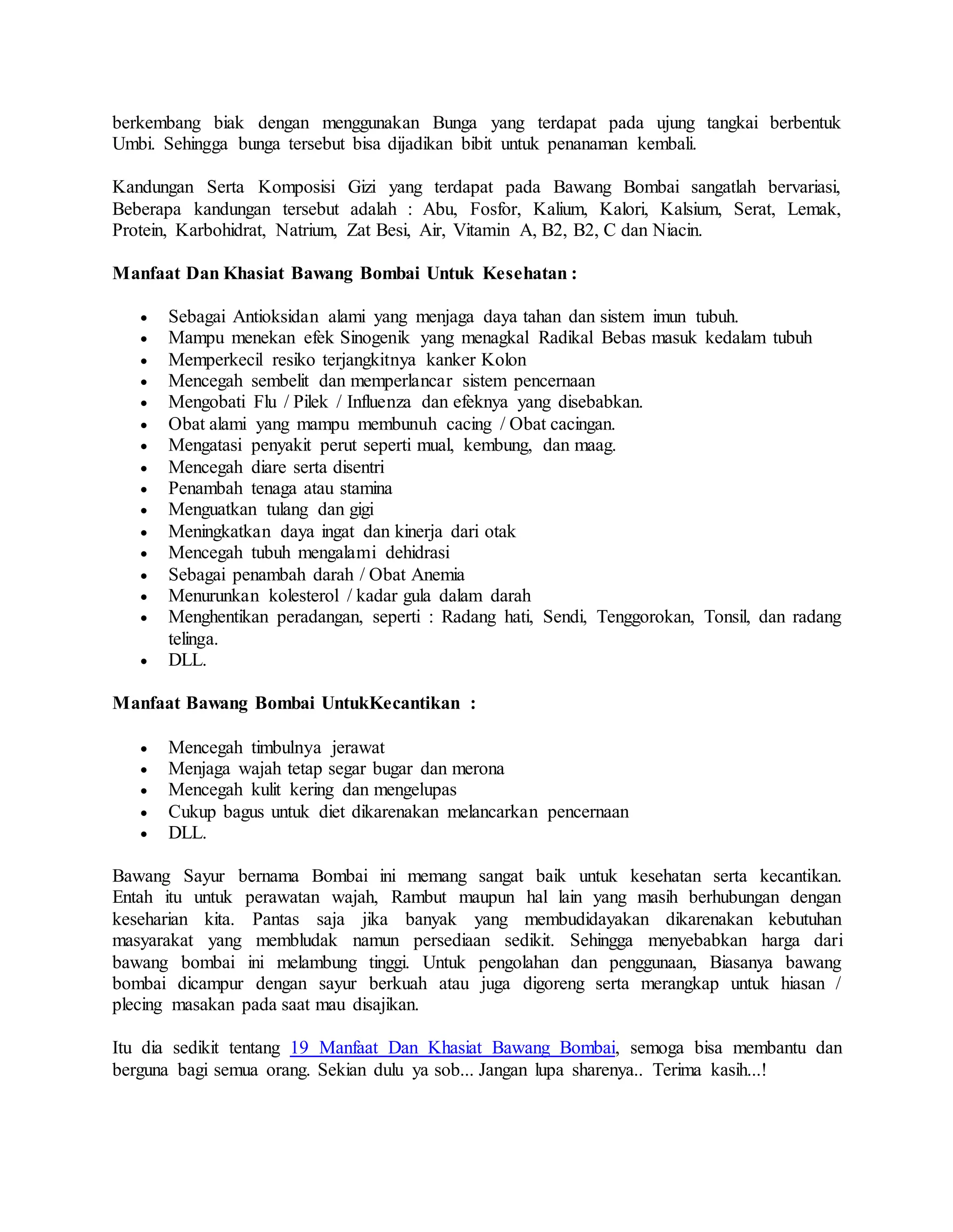 Manfaat kemukus | DOCX