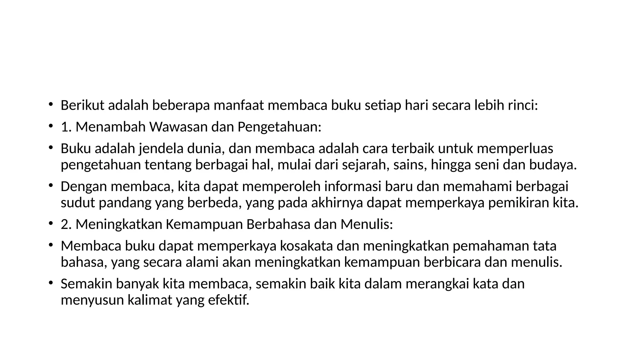MANFAAT MEMBACA BUKU SETIAP HARI YANG PERLU KAMU TAHUU.pptx