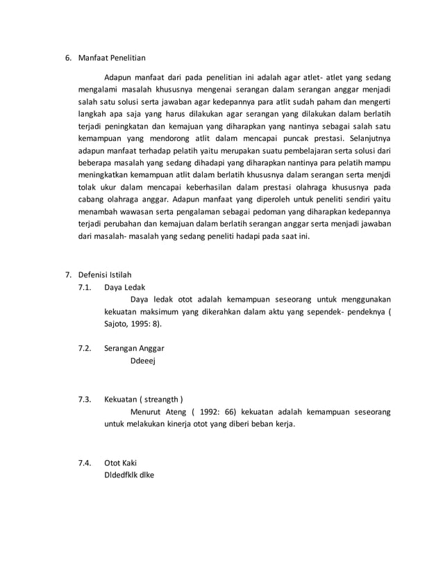 MANFAAT PENELITIAN | PDF