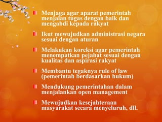 Manfaat pers dalam kehidupan masyarakat demokrasi di indonesia | PPTX