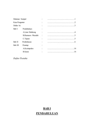 Manfaat program jaminan mutu | DOCX