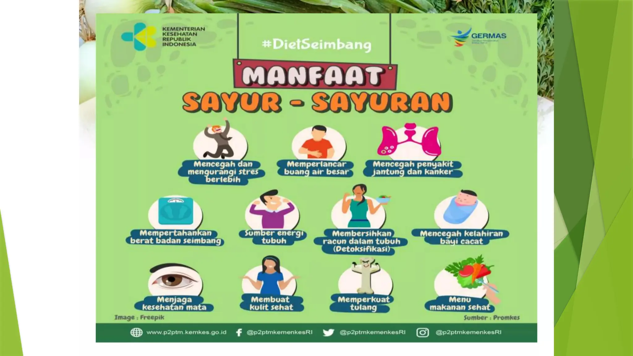 manfaat sayur dan buah untuk kesehatan .pptx