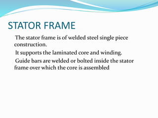 Manfacturing of turbo generators at BHEL | PPTX