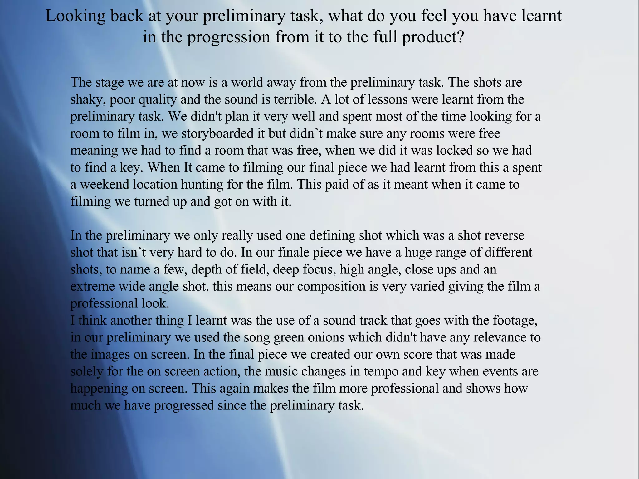 Manflick Evaluation jack Parfitt | PPT