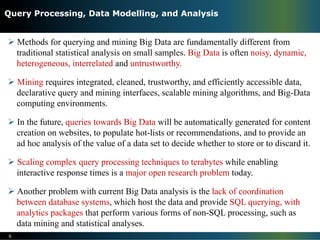 Challenges of Big Data Research | PPT