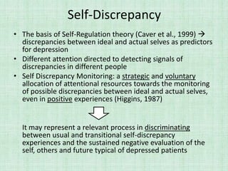 Self-discrepancy monitoring and its impact on depressed mood: an ...