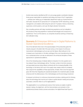 THE IMPACT OF DIGITALIZATION ON THE MANUFACTURING INDUSTRY - TECH ...