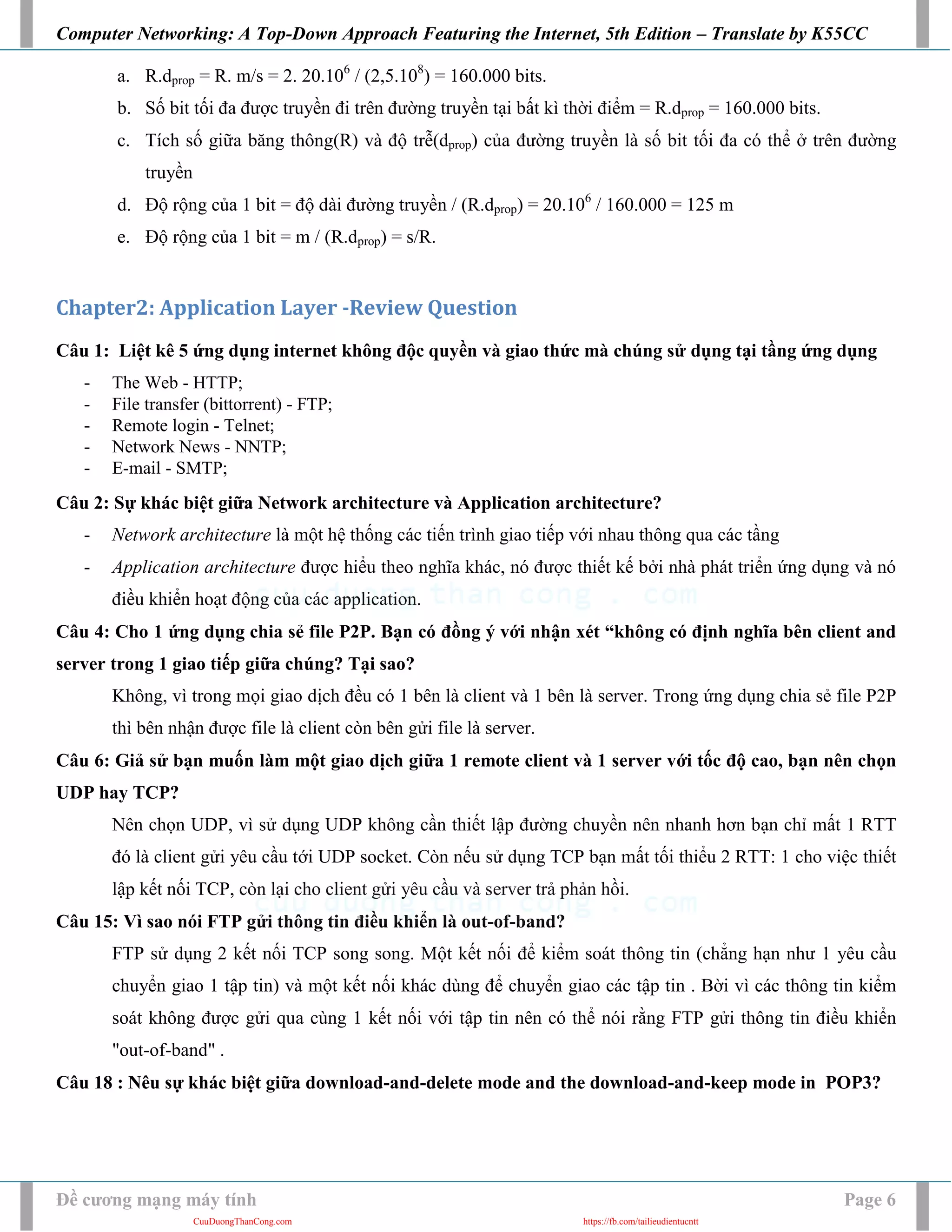 Mang may-tinh -tai-lieu-lt - [cuuduongthancong.com] | PDF