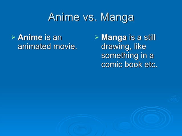 Manga | PPT