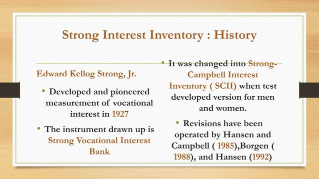 STRONG INVENTORY INTEREST-CAREER-G-UNIT-7-SII.pptx