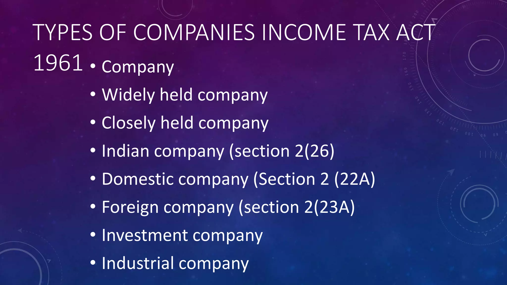 Company - Definition and explain the types of company as per income tax ...