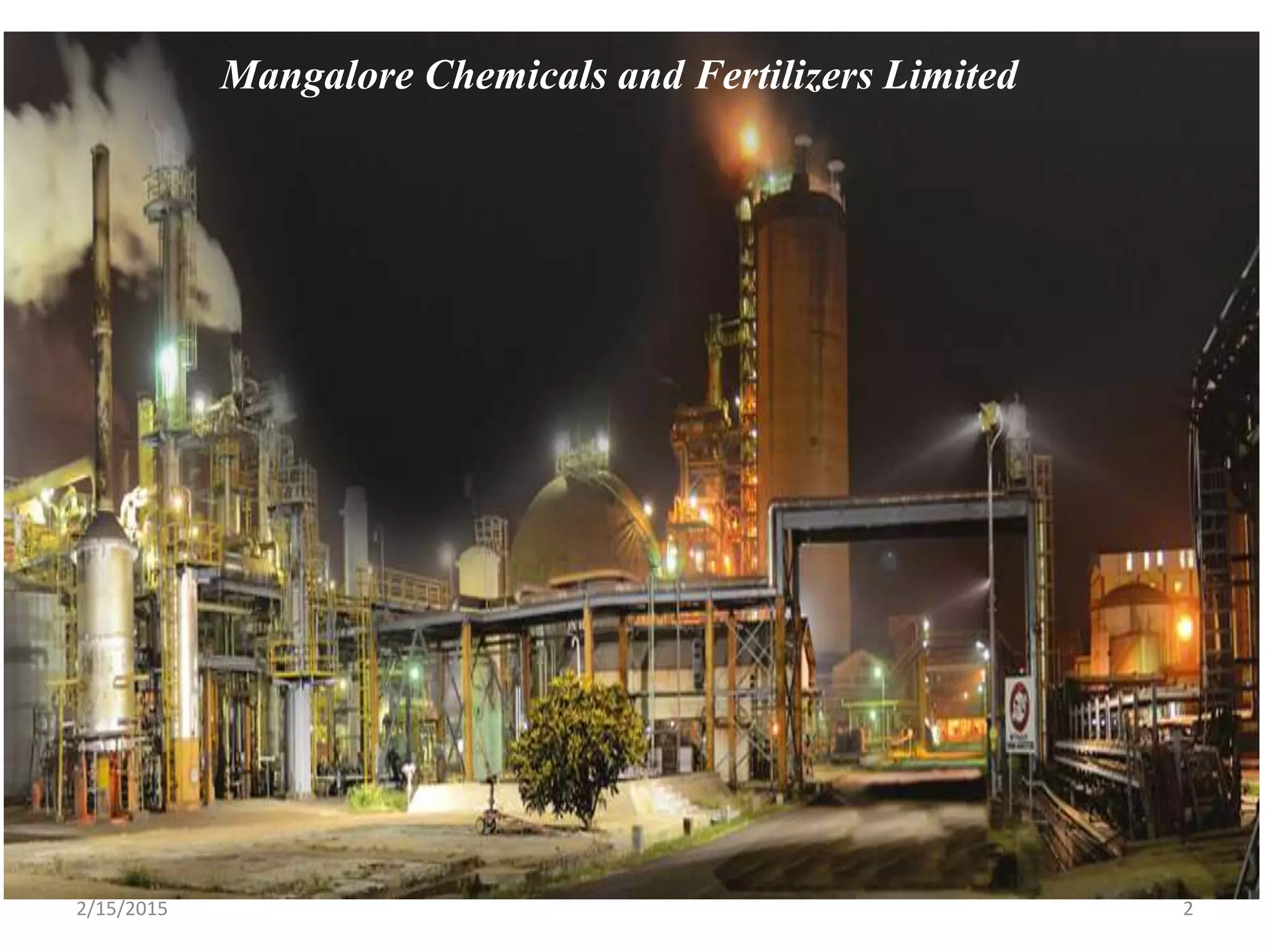 Case Study on Disaster at Mangalore chemicals and fertilizers limited ...