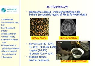 Manganese - A Water Pollution Indicator Or Natural Groundwater ...