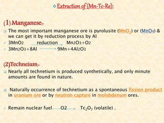 Manganese group | PPTX