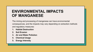 MANGANESE & VANADIUM Minerals Geology.pptx