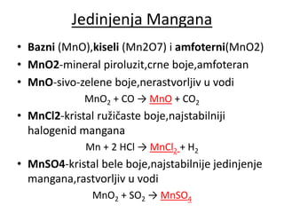 Mangan i hrom | PPTX