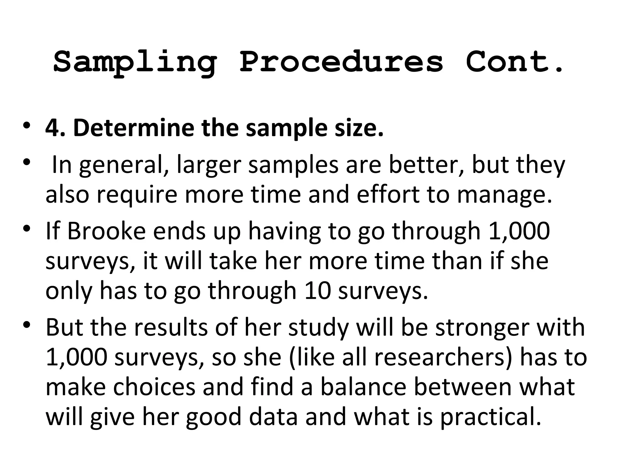 Mangasini ppt lect_sample size determination | PPT