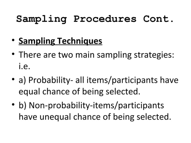 Mangasini ppt lect_sample size determination | PPT | Science