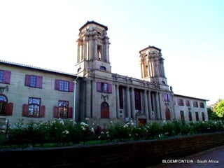 MANGAUNG - BLOEMFONTEIN - South Africa | PPT