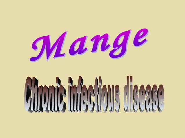 Mange | PPS | Skin and Dermatology | Diseases and Conditions
