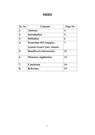 mangement MEASURE OF CYBER SECURITY MANAGMNET | DOCX