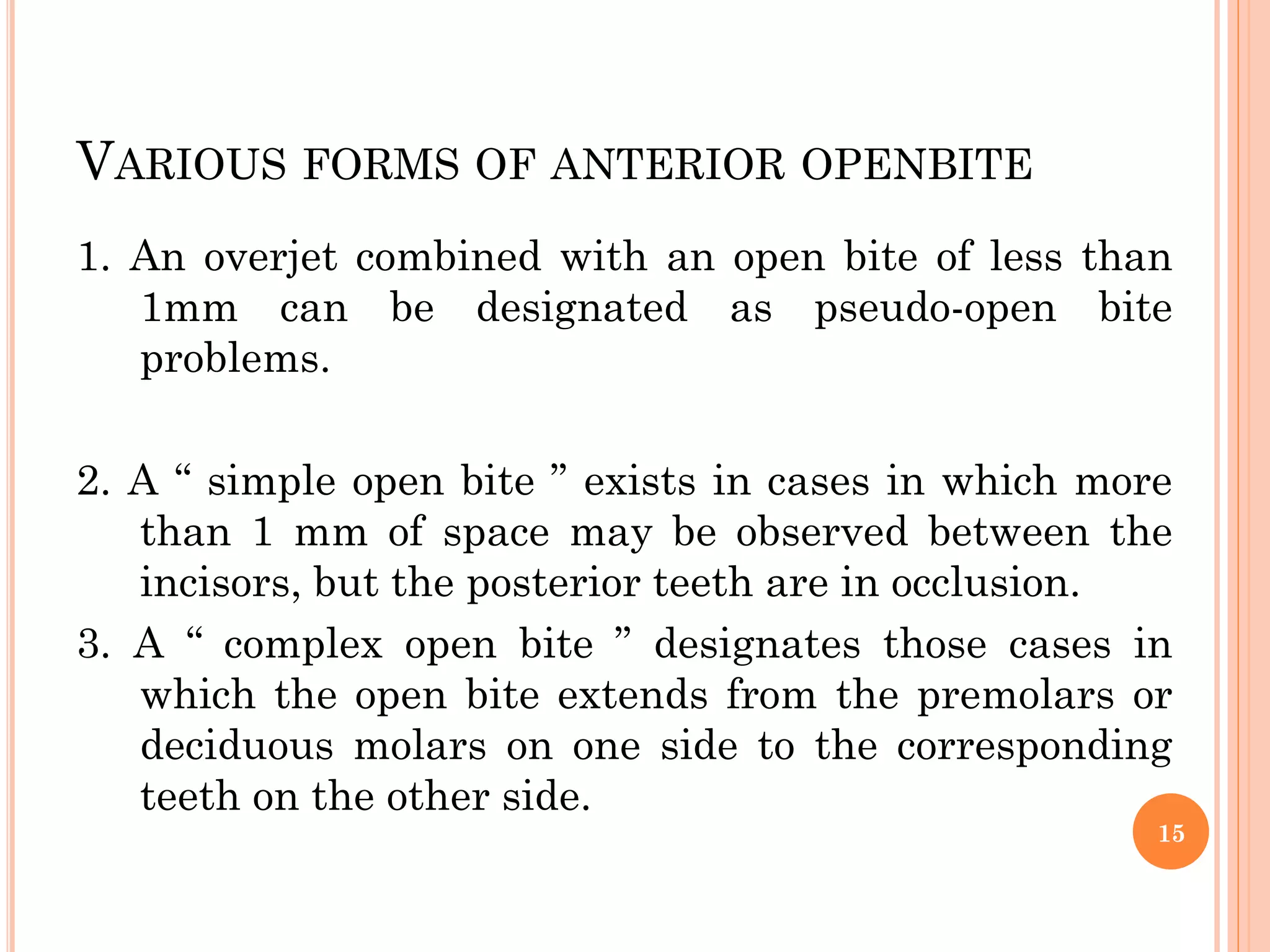 Mangement of openbite in orthodontics | PDF