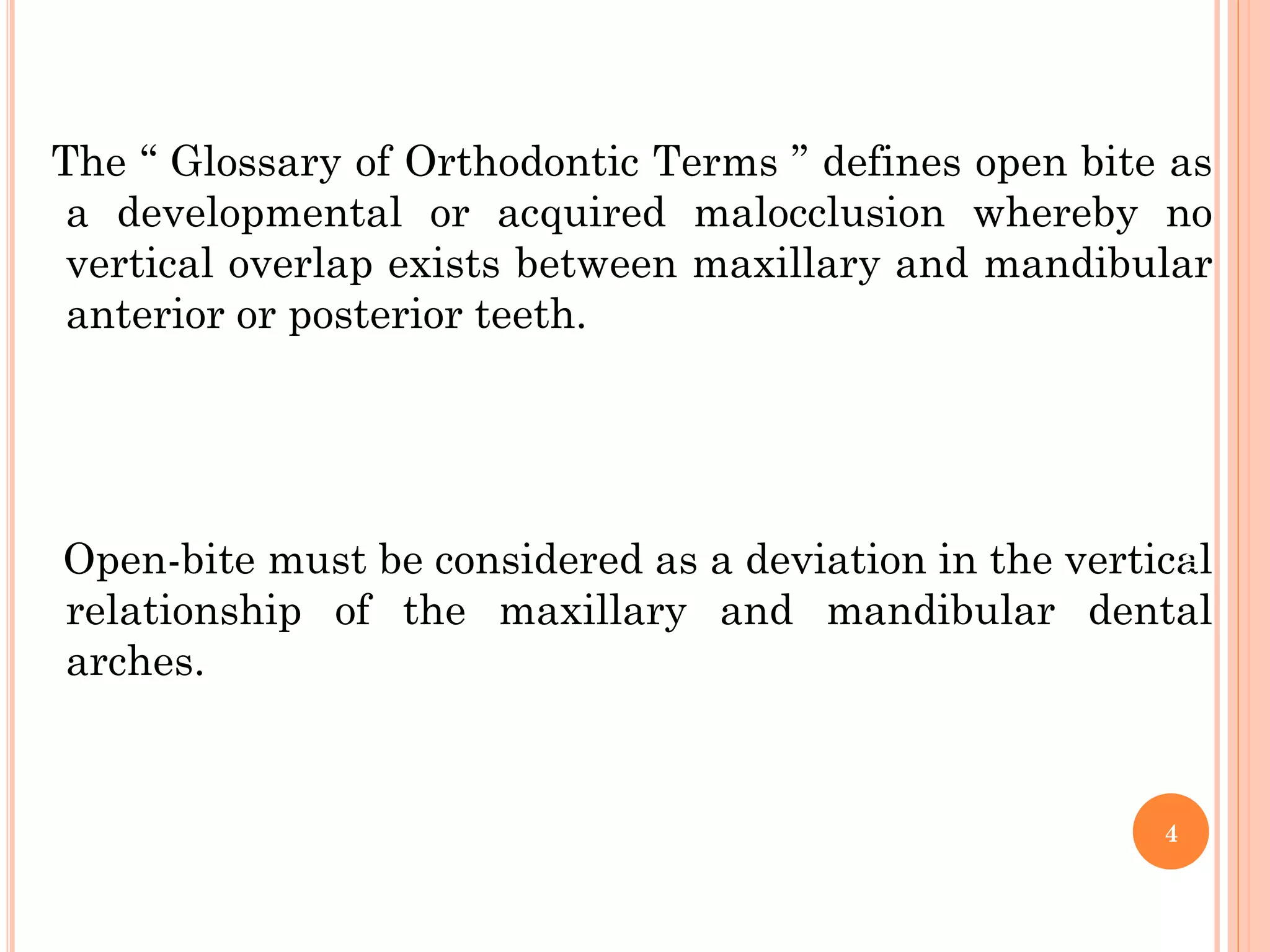 Mangement of openbite in orthodontics | PDF