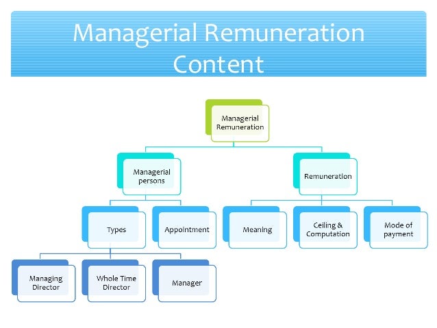 Mangerial remuneration