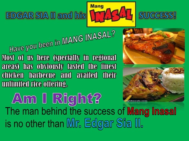 mang inasal presentation