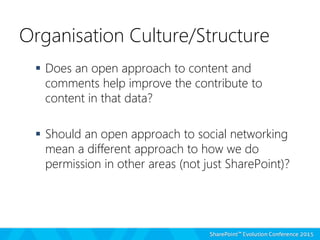 Managing permissions in SharePoint | PPTX