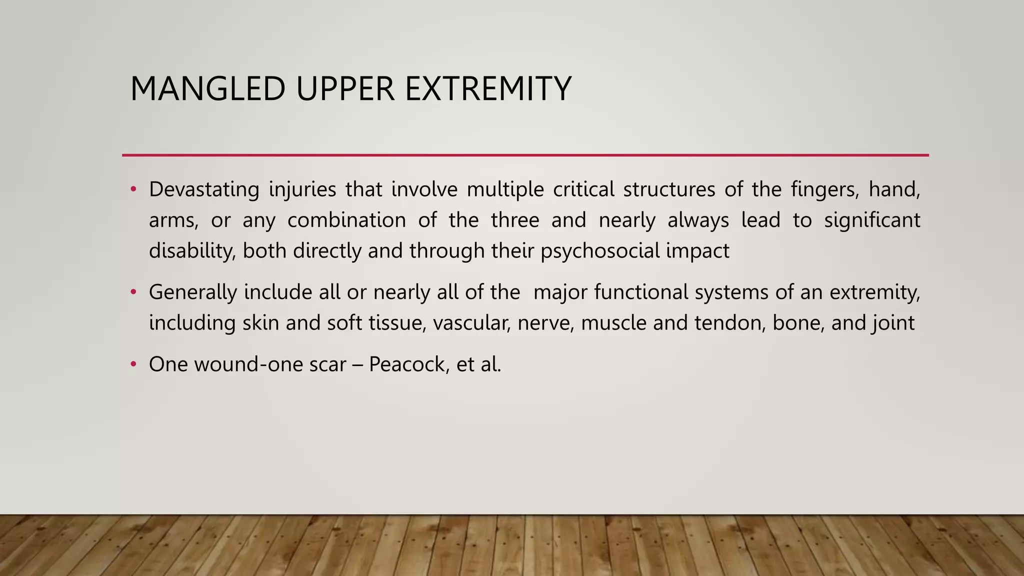 Mangled and Burned Hand.pptx