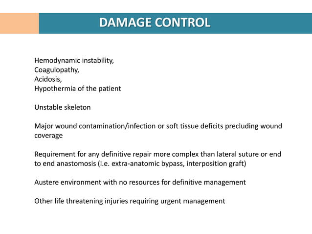 Mangled extremity | PPTX