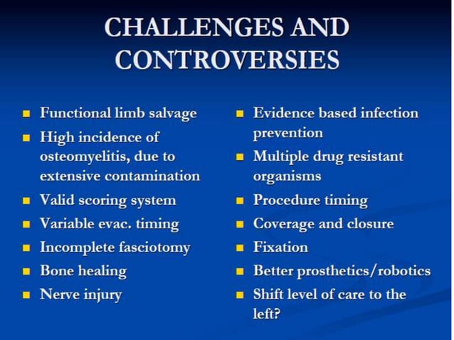 Mangled extremity | PPTX