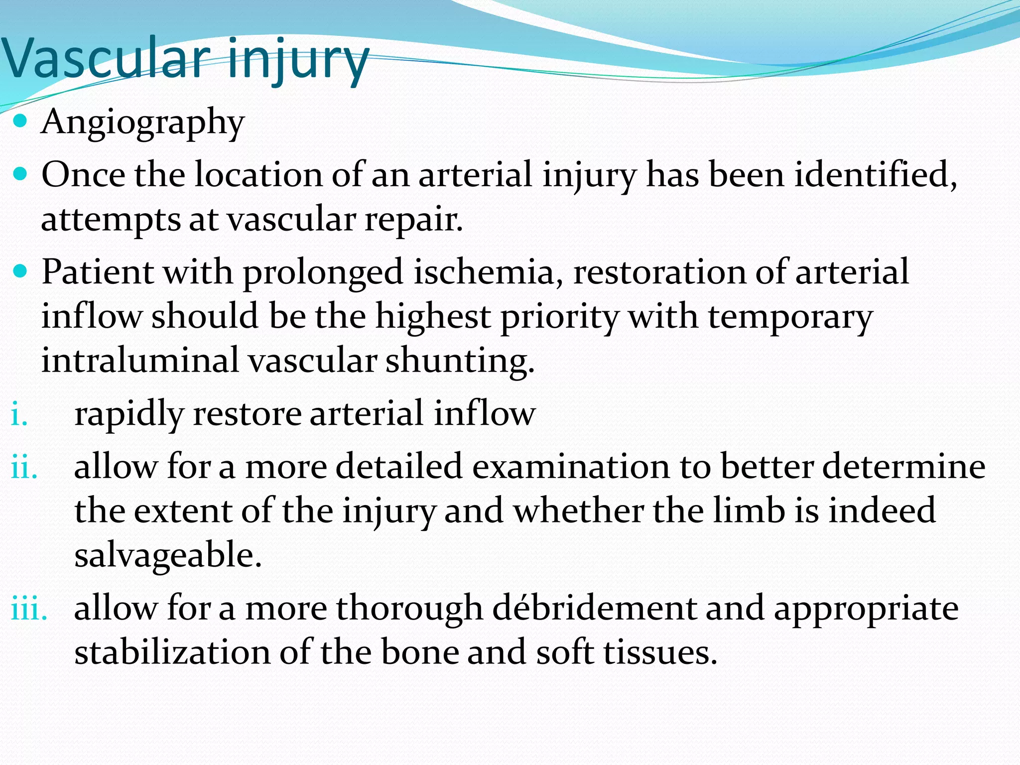 Mangled extremity and its Management | PPTX