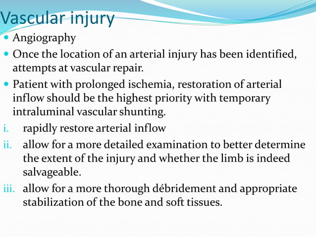 Mangled extremity and its Management | PPTX