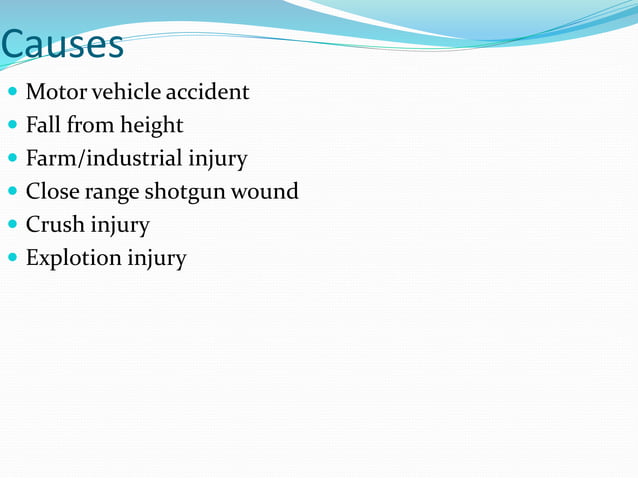 Mangled extremity and its Management | PPTX